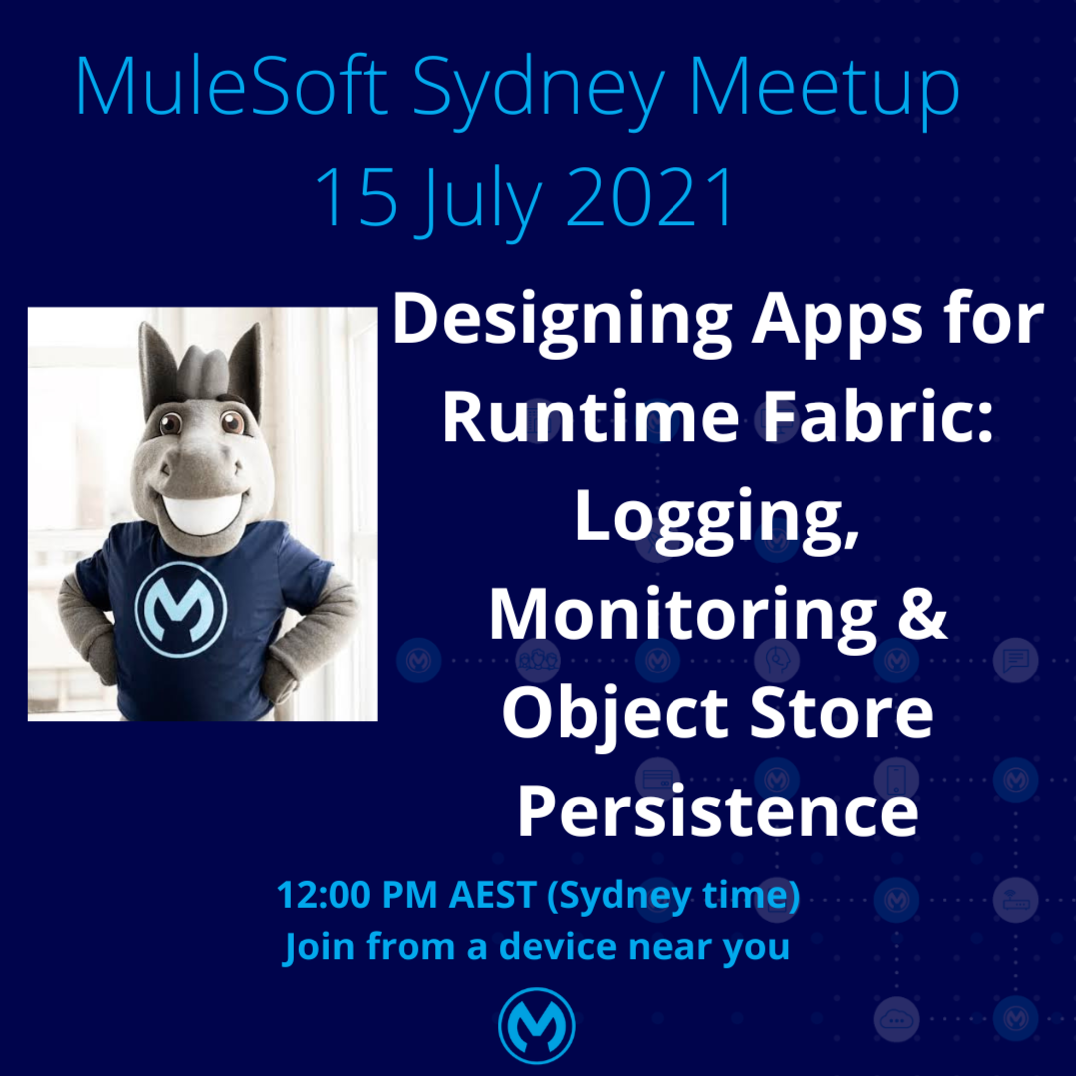 See Designing Apps for Runtime Fabric:Logging, Monitoring & Object Store Persistence at MuleSoft ...